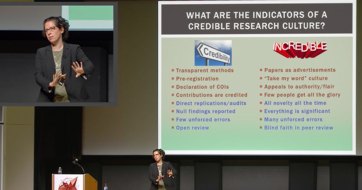 Simine Vazire: Towards a More Self-Correcting Science - Metascience ...